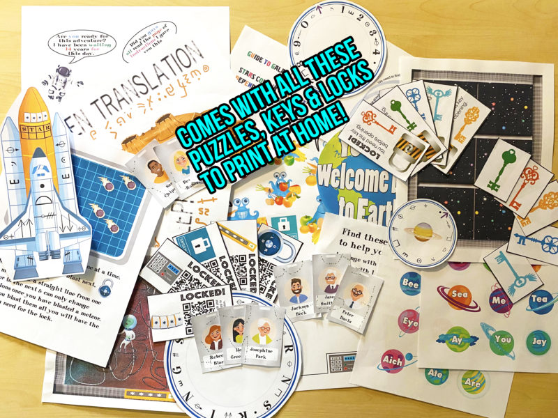 Escape from Space • Kids Escape Room