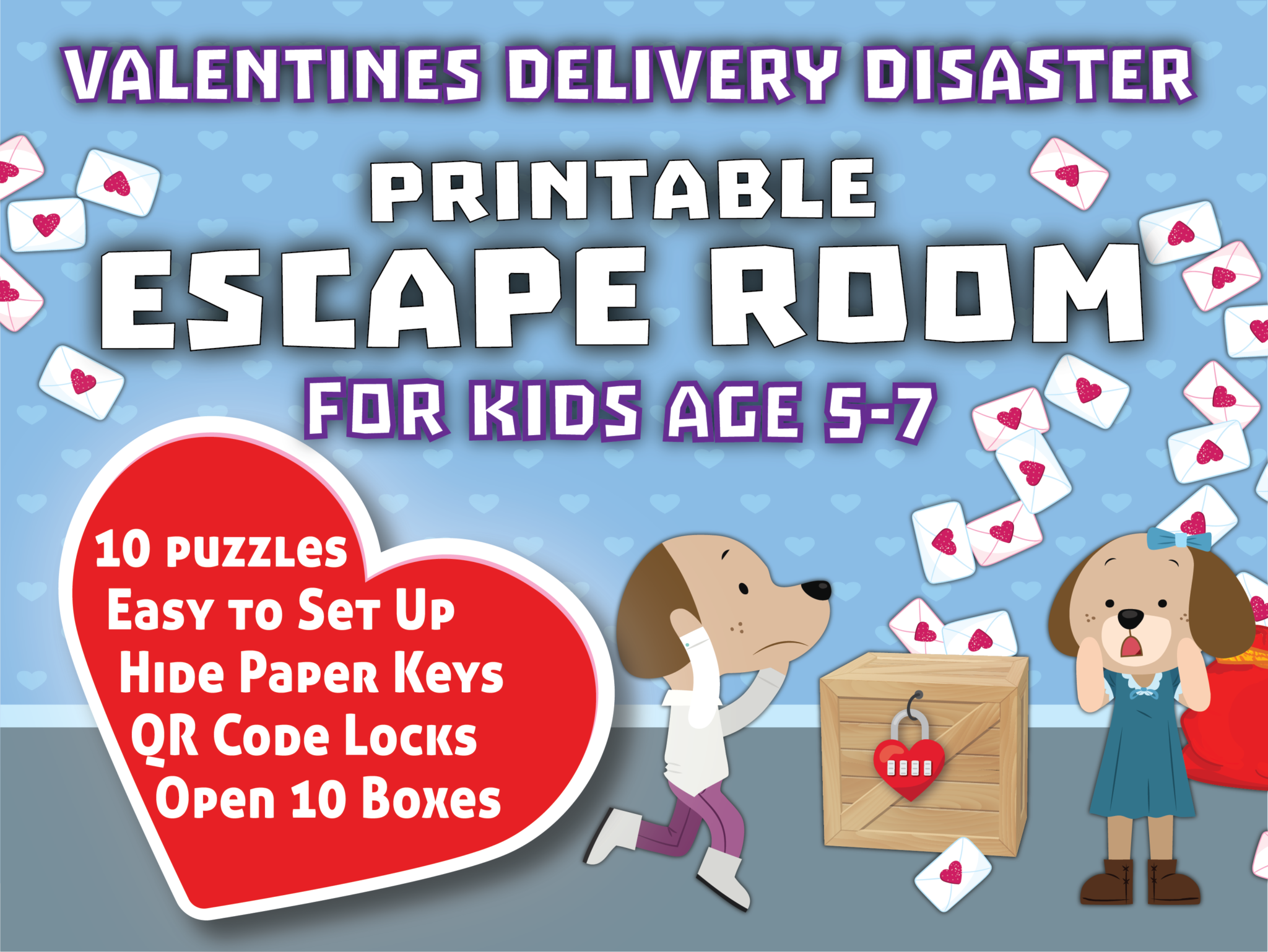 Valentines Delivery Disaster • Kids Escape Room